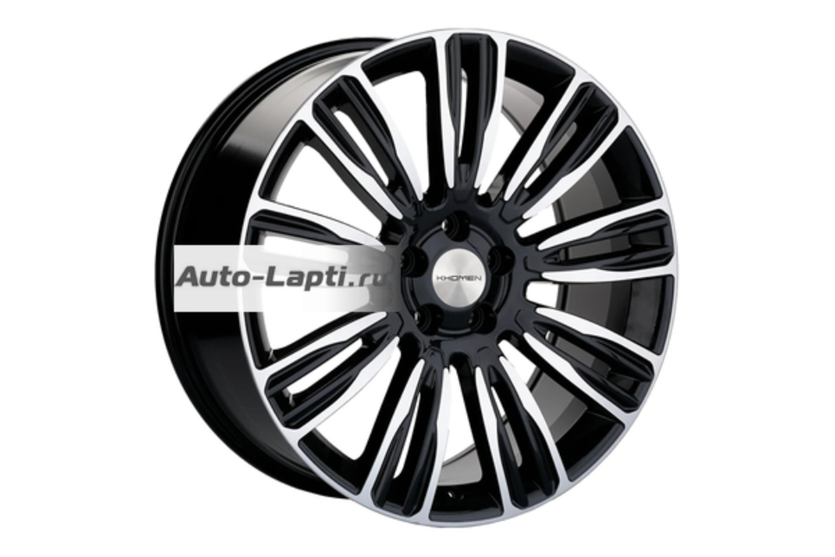Диски Khomen Wheels 8,5x20/5x108 ET45 D63,4 KHW2004 (Velar) Black-FP в ...